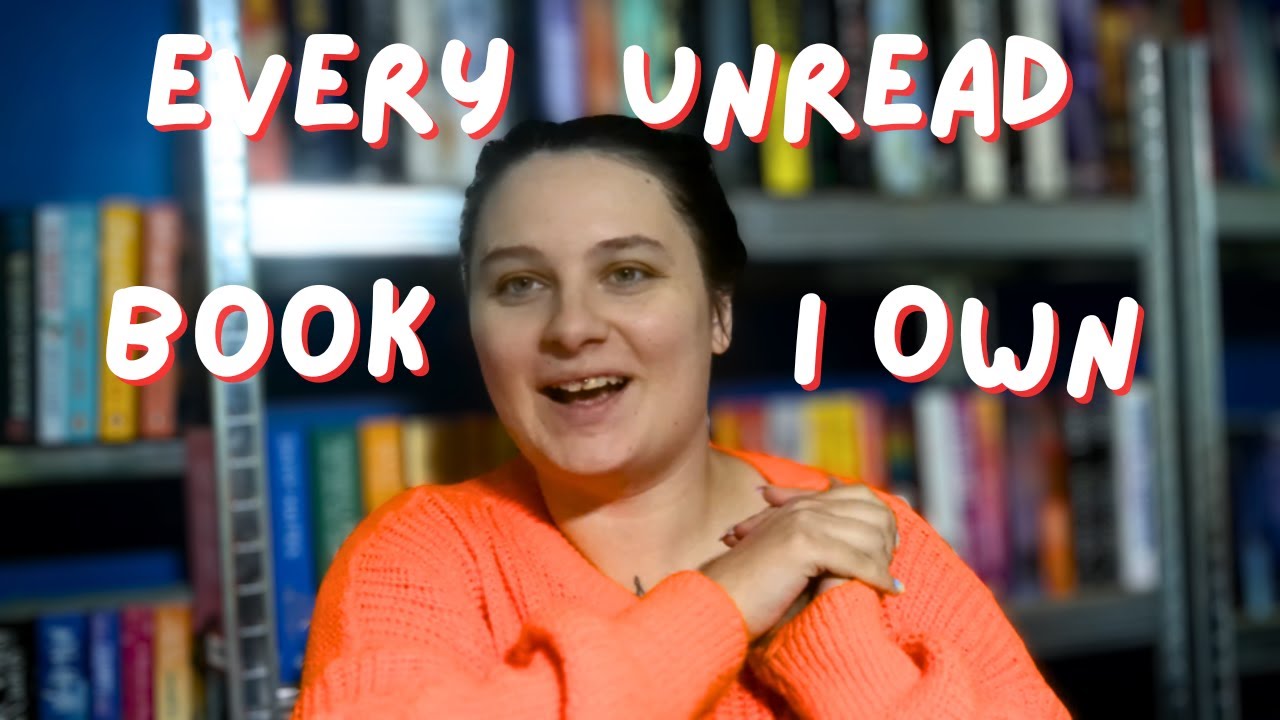 Every Unread Book I Own | 350+ books #booktube - YouTube