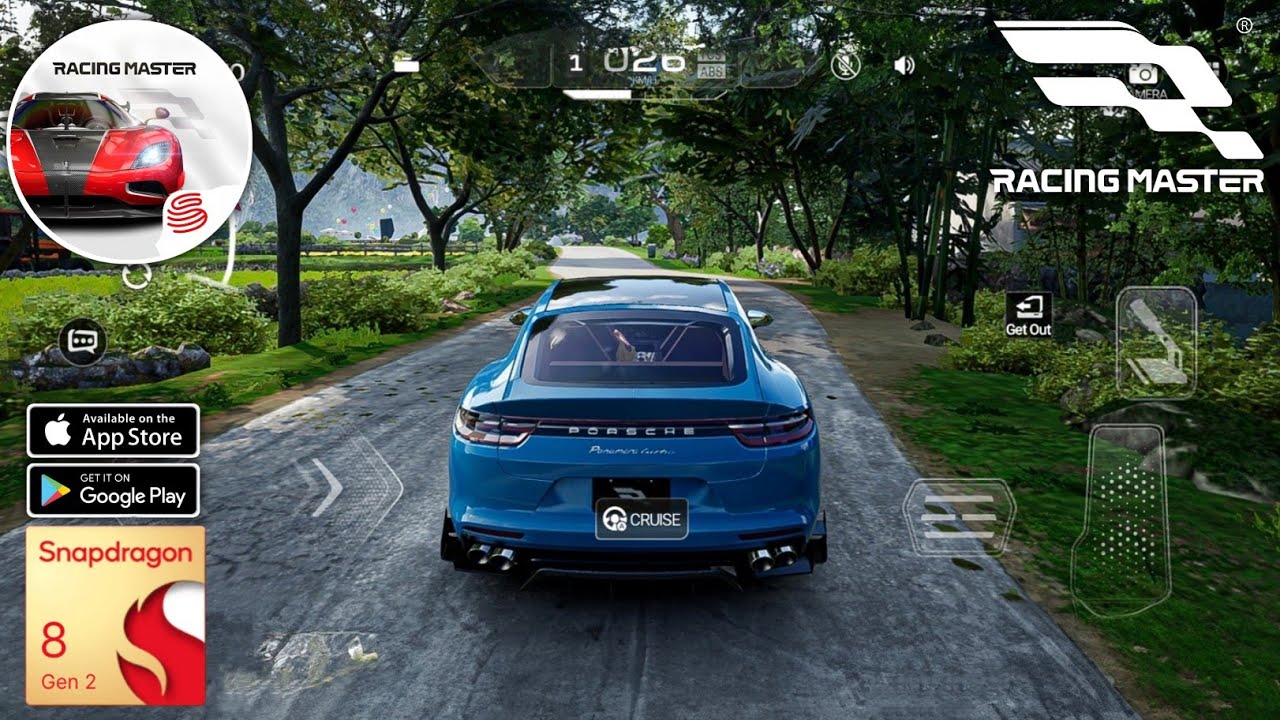 Racing master 4k graphics | porsche panamera tubro S | gameplay iQOO ...
