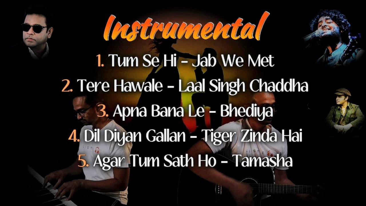 Best of Bollywood - Instrumental Jukebox | Romantic Hindi Songs | Flute ...