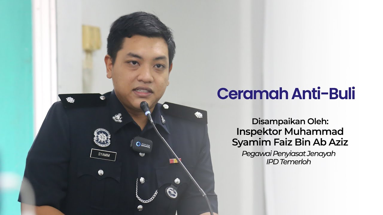 Ceramah Anti-Buli Oleh IPD Temerloh - YouTube