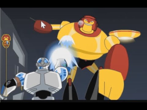 Teen Titans! One on One - Cyborg vs Atlas (Replay) - YouTube
