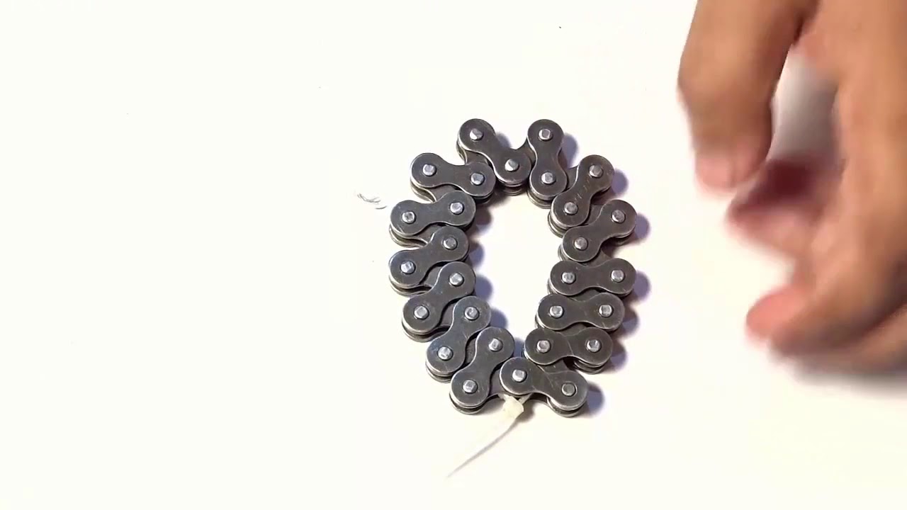 Making of Fidget Spinner Using Cycle Chain - YouTube