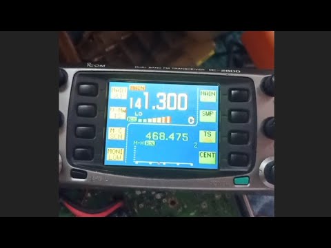 icom ic 2800 ganti polarizer - YouTube