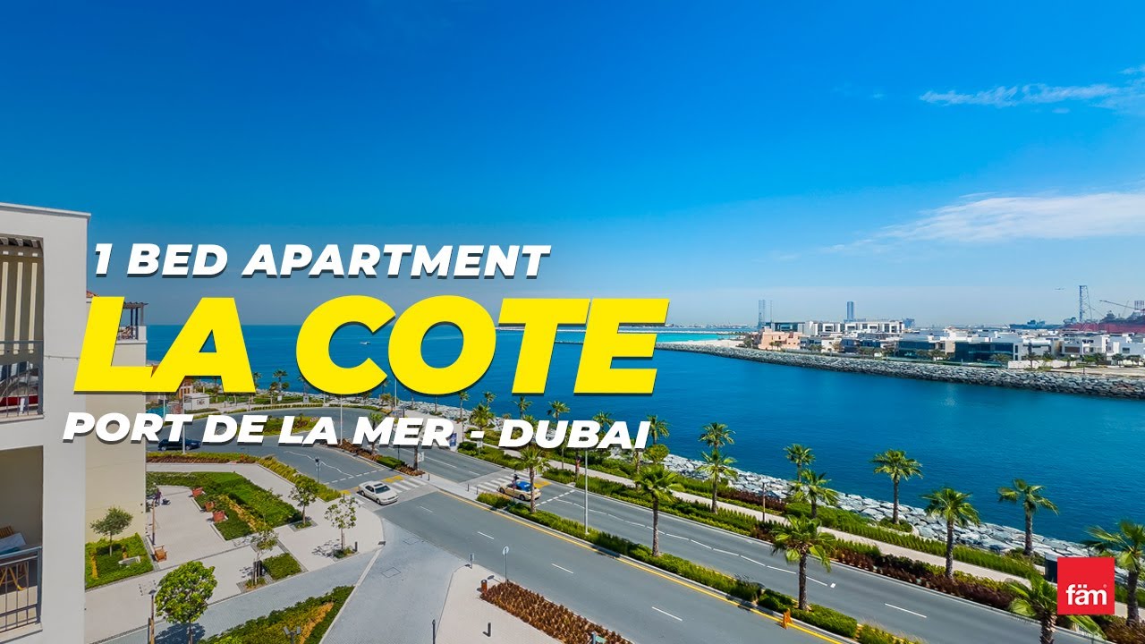 Spacious 1 Bed Apartment in La Cote, Port De La Mer - Dubai - YouTube
