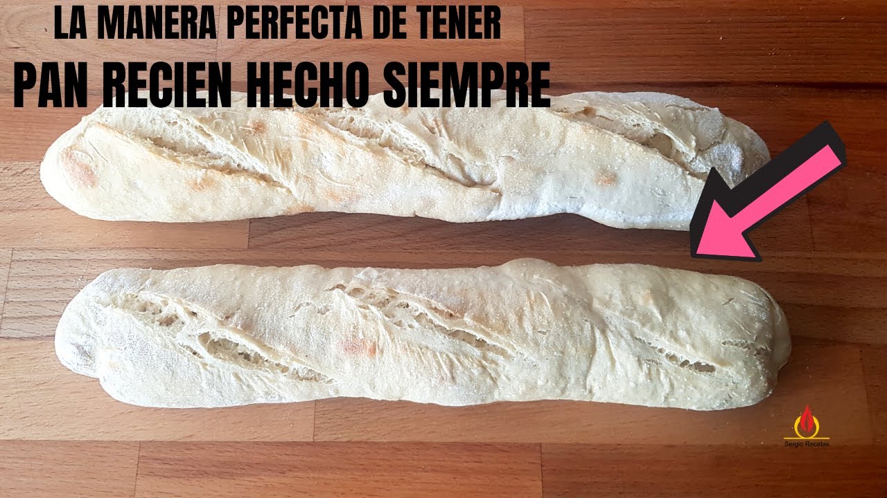 Aprende a hacer PAN CASERO PRECOCIDO CONGELADO para 7 días (Trabaja ...