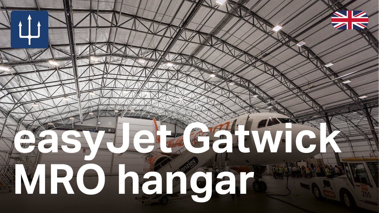 easyJet Gatwick MRO Hangar | Rubb UK - YouTube