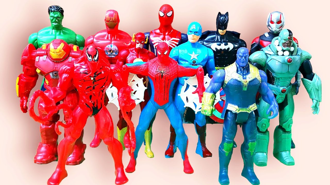 HUNTING AVENGERS SUPERHERO STORY, SPIDER-MAN, HULK, BATMAN, IRON MAN ...