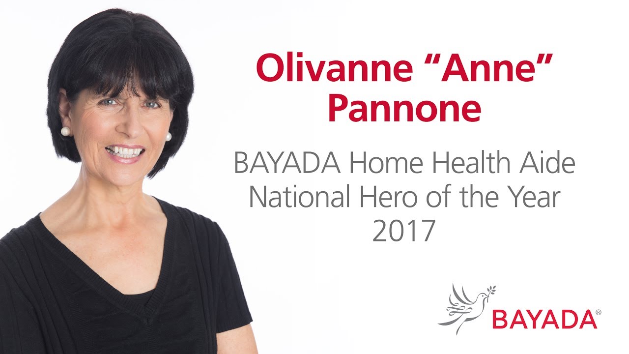 Anne Pannone – BAYADA HHA Hero of the Year 2017 - YouTube