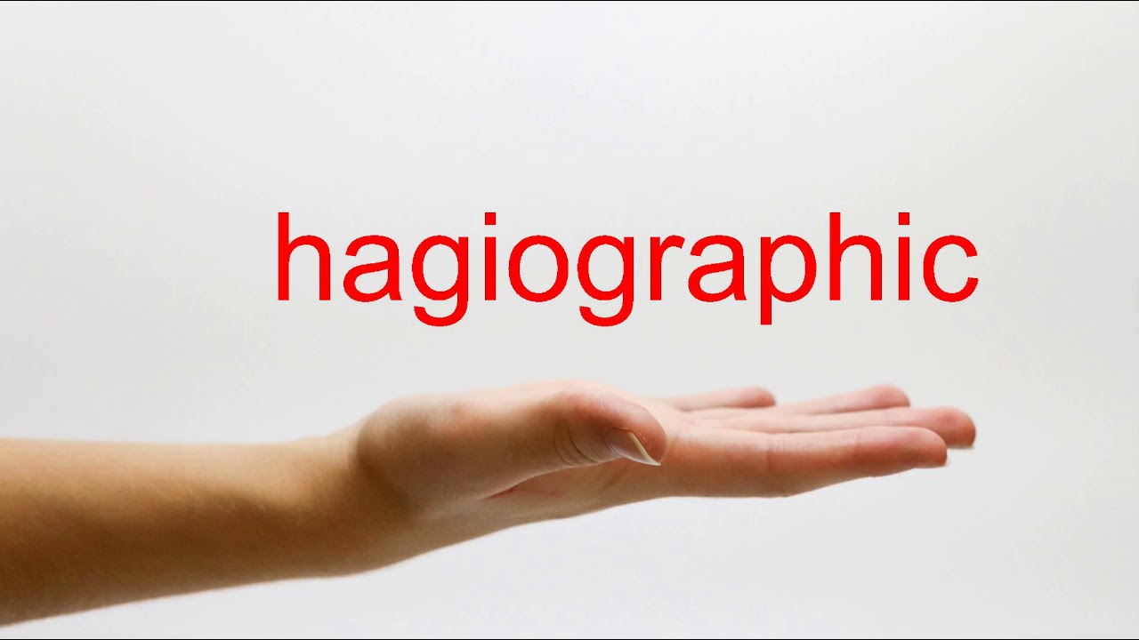 How to Pronounce hagiographic - American English - YouTube
