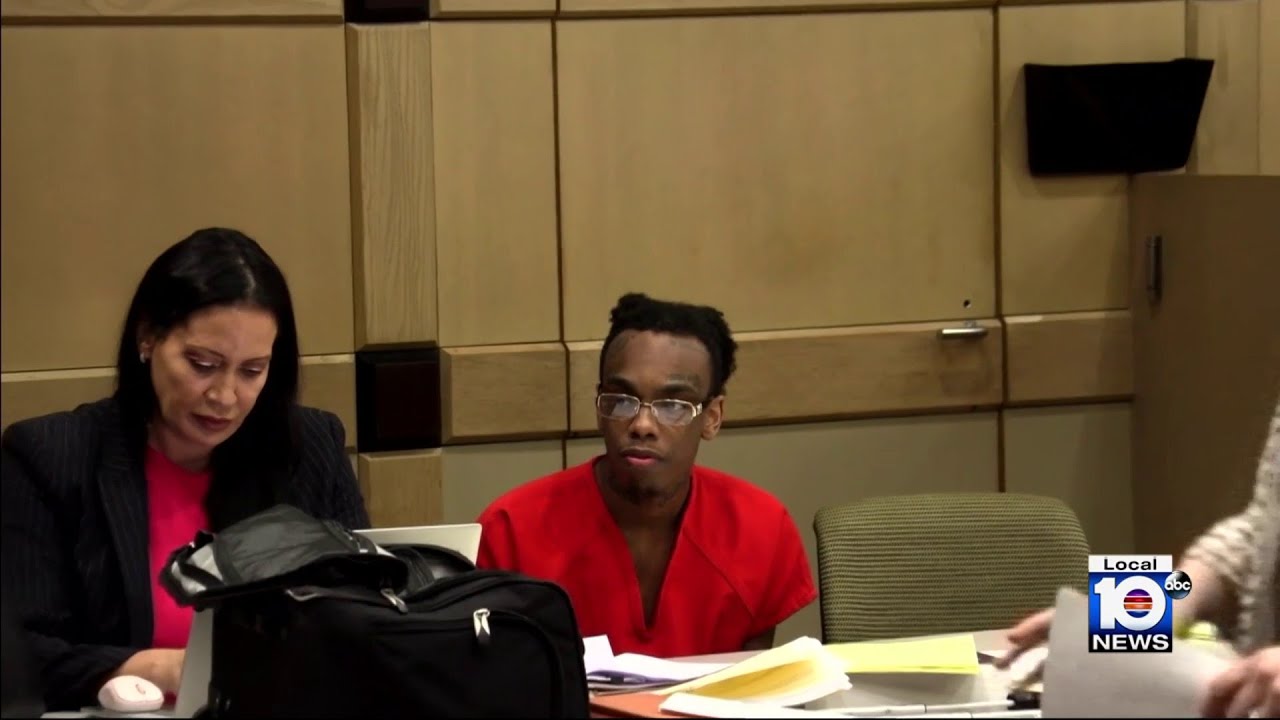 Rapper YNW Melly appears in Broward court - YouTube