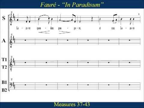 Faure Requiem In Paradisum Soprano - YouTube