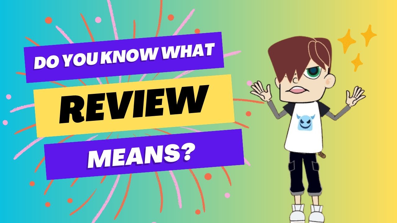 Do you know what to REVIEW means? --- Learn English with Kevin 😁😉 # ...