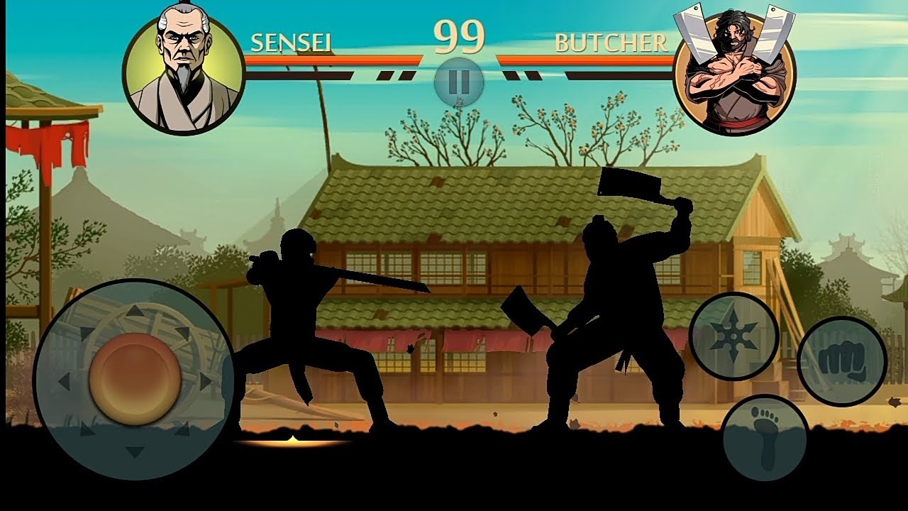 SENSEI VS BUTCHER | Shadow Fight 2 Special Edition - YouTube