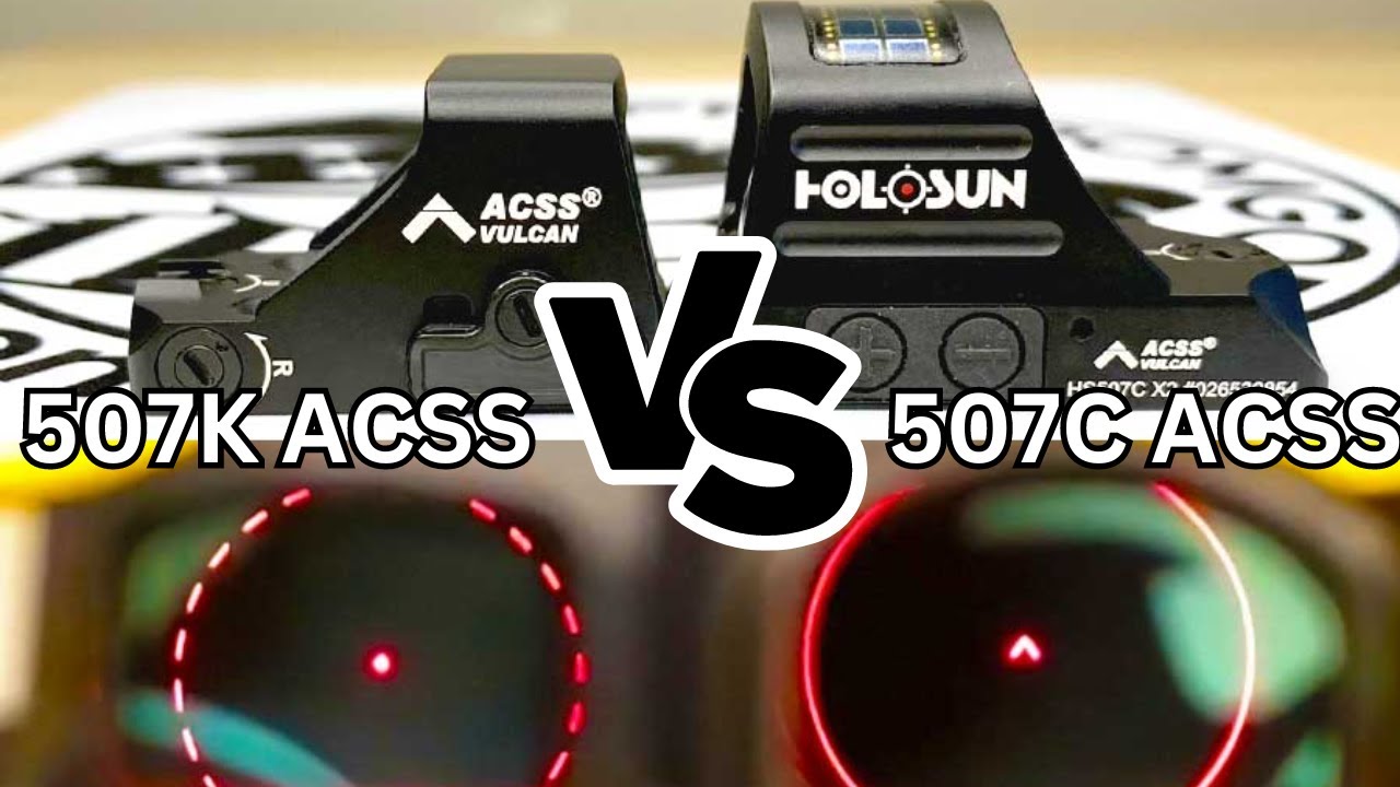 507C ACSS VS 507K ACSS: Similarities & Differences - YouTube