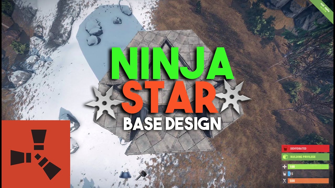 NINJA STAR Base Design - [ Rust ] - YouTube
