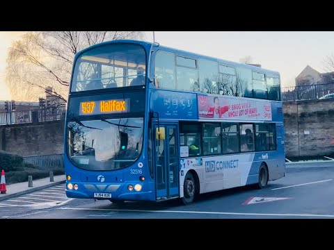 First Bus Huddersfield HD Connect 32516 On 537 From Huddersfield To ...