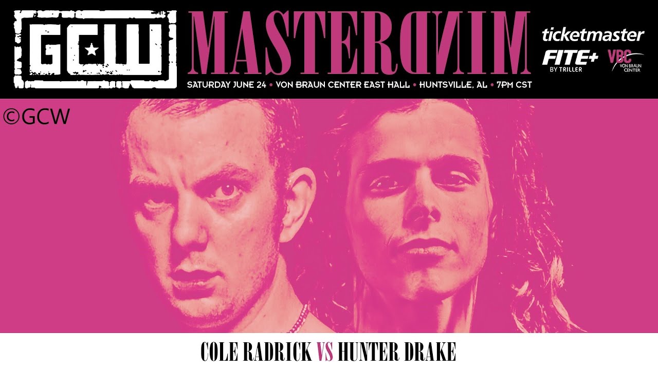 Cole Radrick vs Hunter Drake / Singles Match / GCW Mastermind 2023 ...