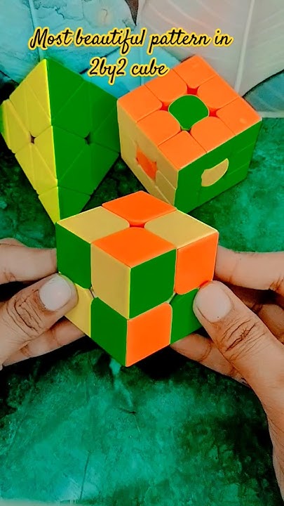 Checkerboard pattern in 2by2 Rubik's cube🔥🤑#shortsfeed#subscribe#short#shorts#youtubeshorts ...