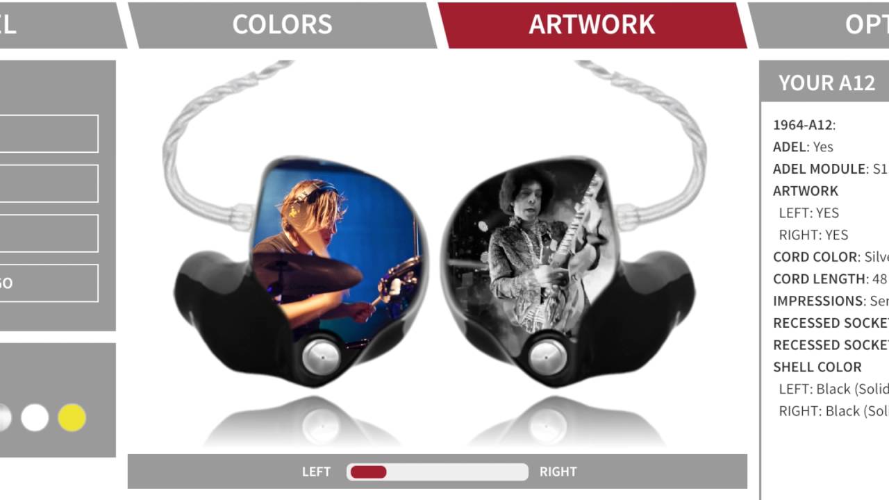 Have fun on our Custom IEM Designer with Gifs - YouTube