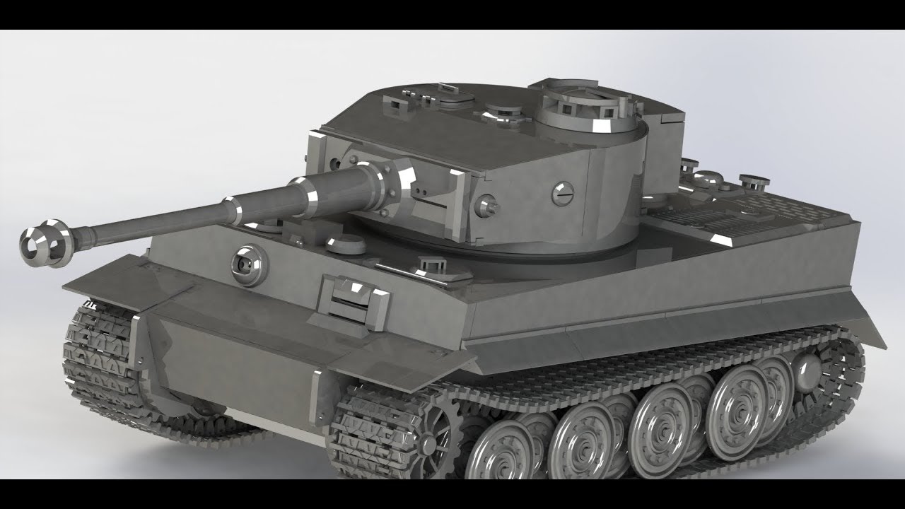 3D Printing(FDM) Tank : Tiger Ⅰ Tank - YouTube
