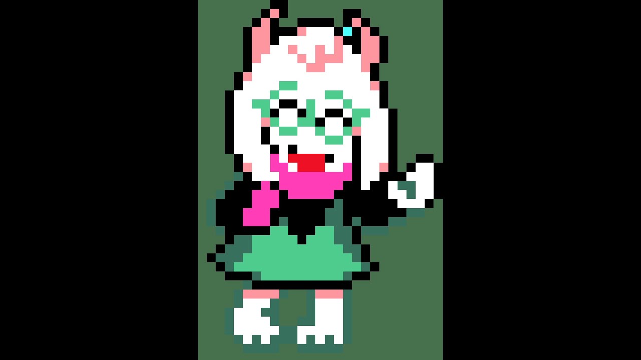 doodling while waiting for minecraft: Ralsei Gaming - YouTube