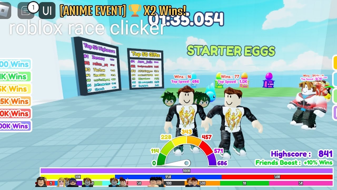 kuzenim (adem) ile roblox-race clicker - YouTube