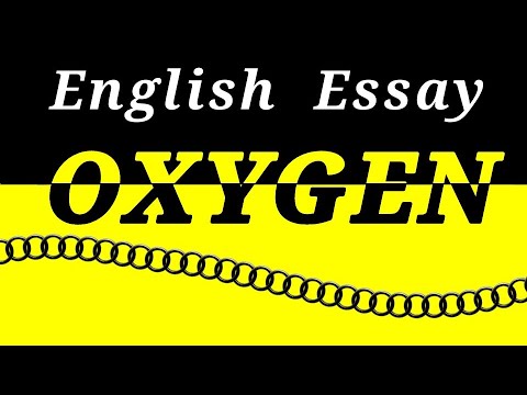Oxygen essay || 10 lines on oxygen in english || Oxygen 10 lines essay ...