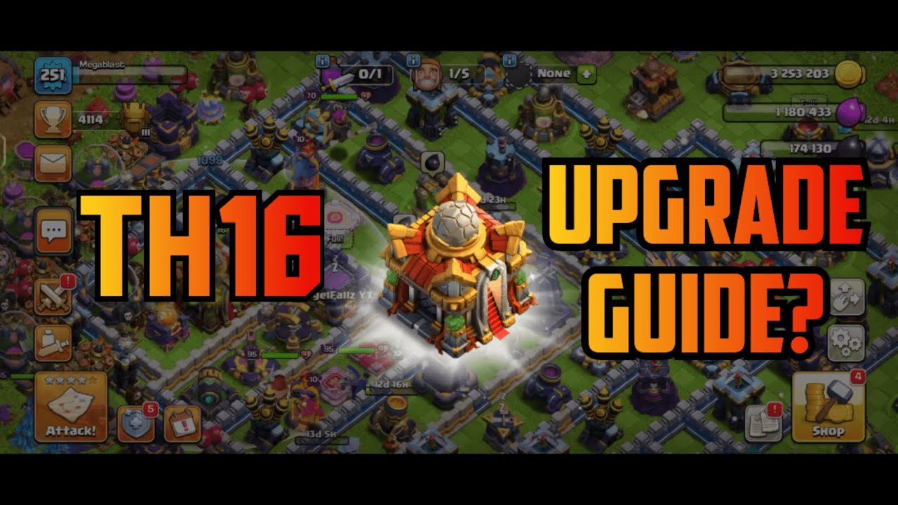 Clash Of Clans Th16 Upgrade Guide! What are the most needed things in ...