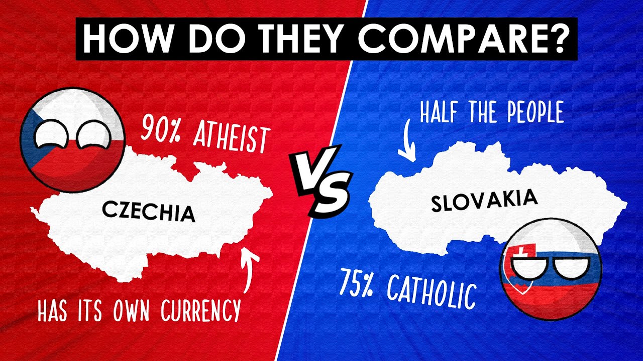 How Do Czechia & Slovakia Compare TODAY? - YouTube