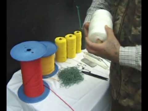 Net Making Tutorial, Rabbit Hunting,Rabbit nets, Ferreting Nets - YouTube