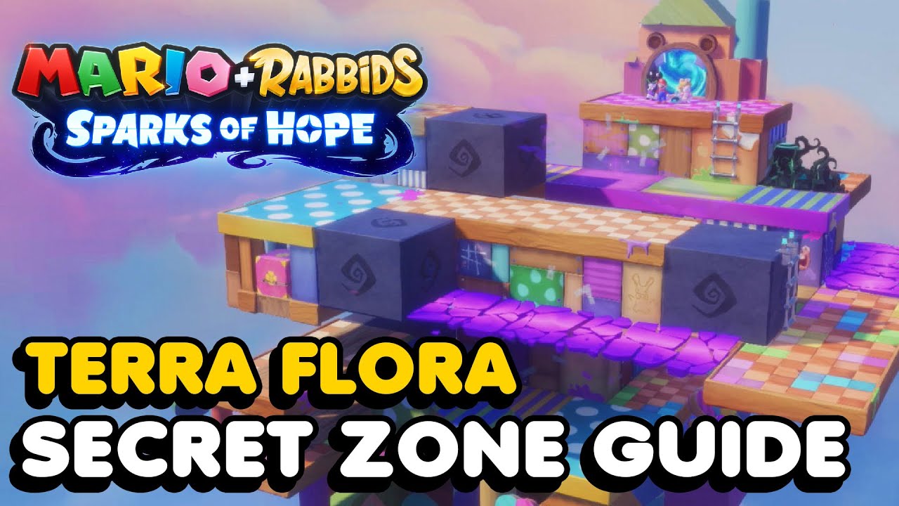 Mario + Rabbids Sparks Of Hope - Terra Flora Secret Zone Walkthrough - YouTube
