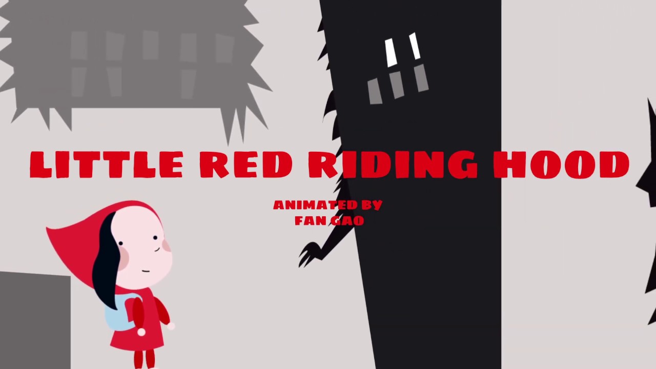 Little Red Riding Hood Animation - YouTube