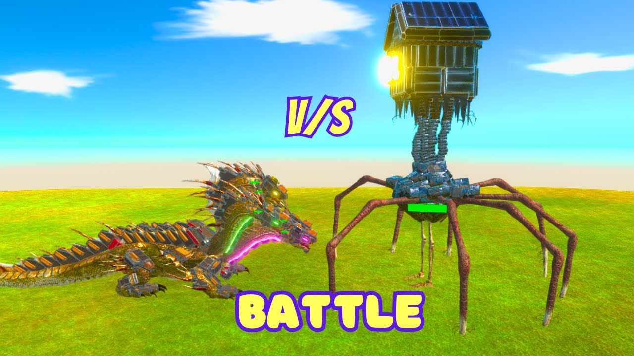 House Heed VS Dragon Genocide | Animal Revolt Battle Simulator| ARBS ...