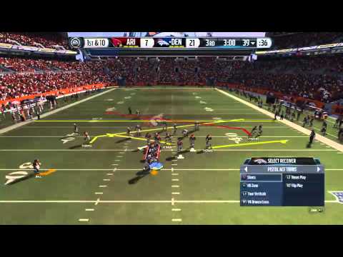 Online MADDEN - Interception Aqib Talib, TD Pass Manning - Thomas - YouTube