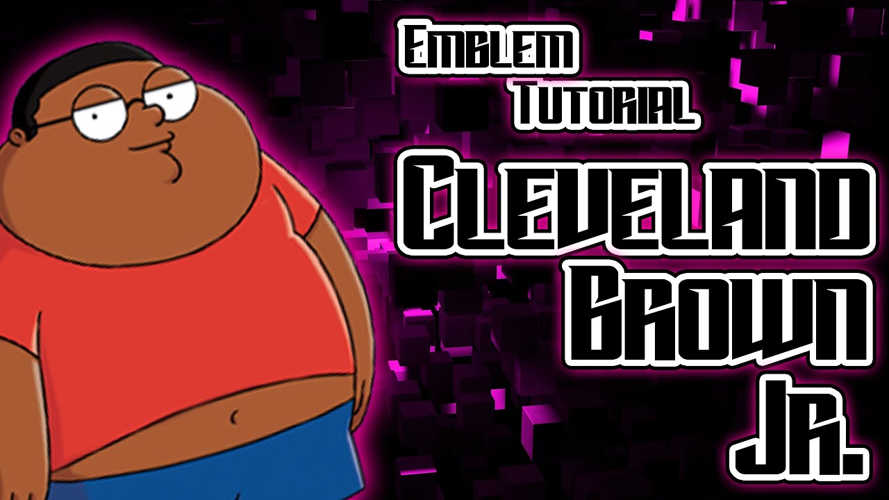 Cleveland Jr. Emblem Tutorial - YouTube