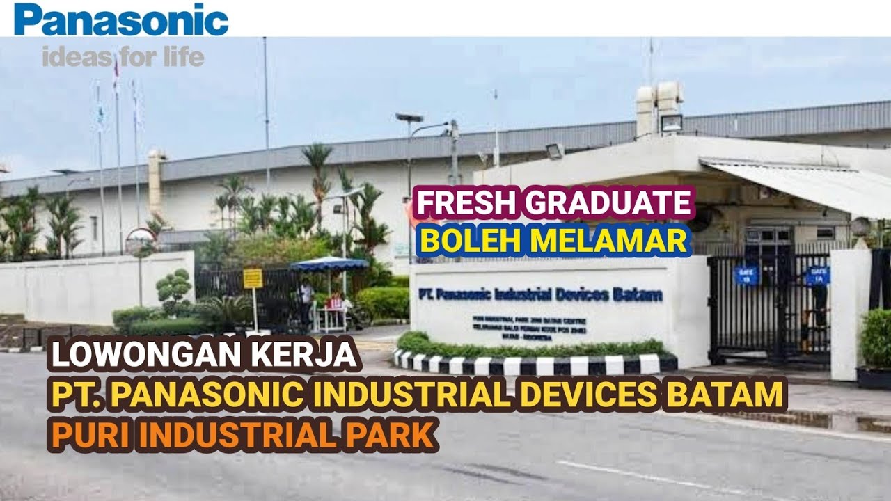 PT Panasonic Industrial Devices Batam Loker Info Lowongan Kerja Pabrik ...