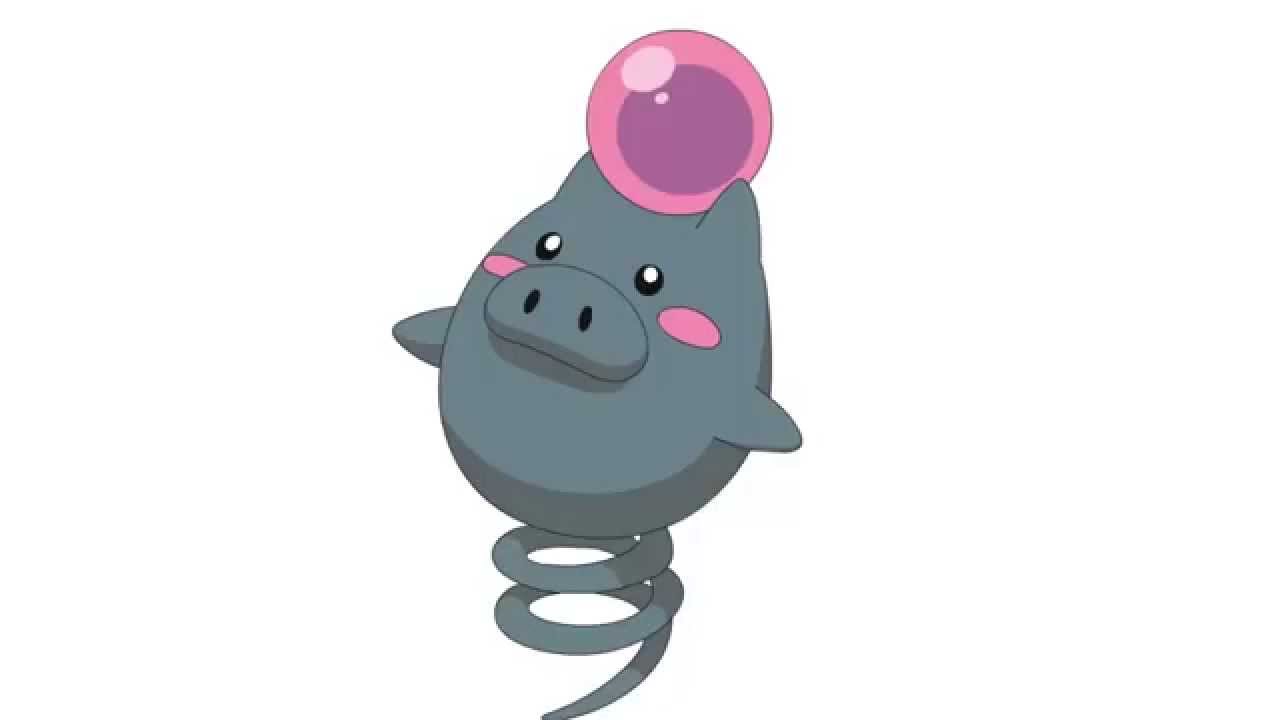 Pokemon Cries - Spoink | Grumpig - YouTube