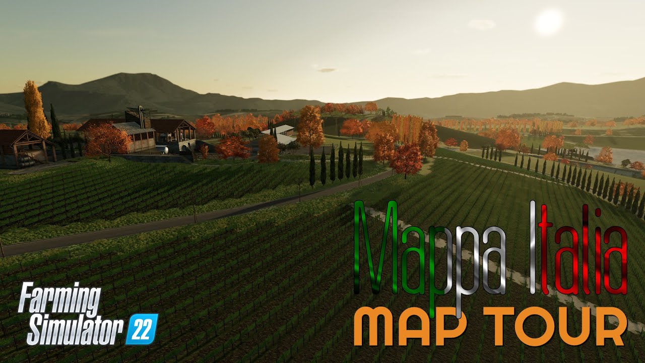 FS22 Map Tour | Mappa Italia - YouTube
