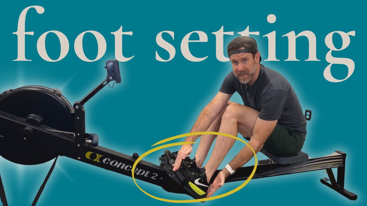 Find Proper FOOT POSITION AND PLACEMENT on the ROWING MACHINE - YouTube
