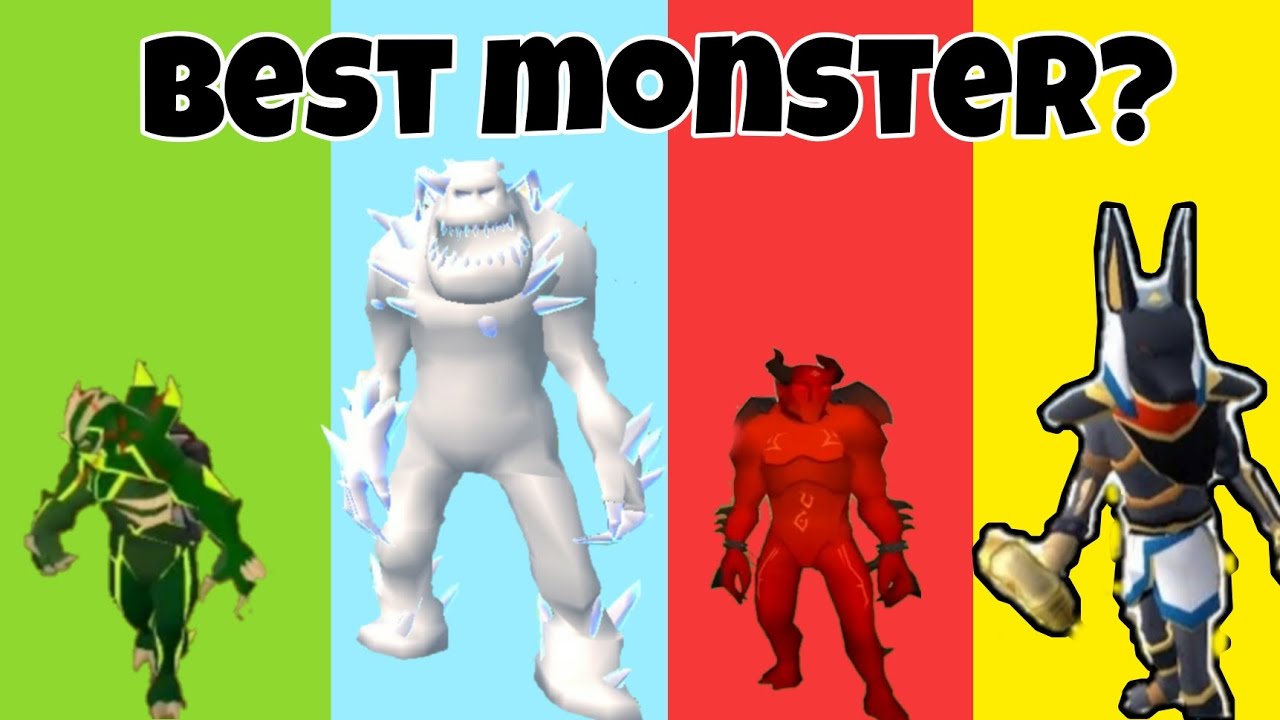 Rocket Royale - What Is The Best Monster? (ranking monsters) - YouTube