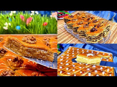 Ən Ləzzətli Qozlu Paxlava|Soçi Paxlavası|Kakoslu Paxlava resepti|Paxlava nece hazirlanir|