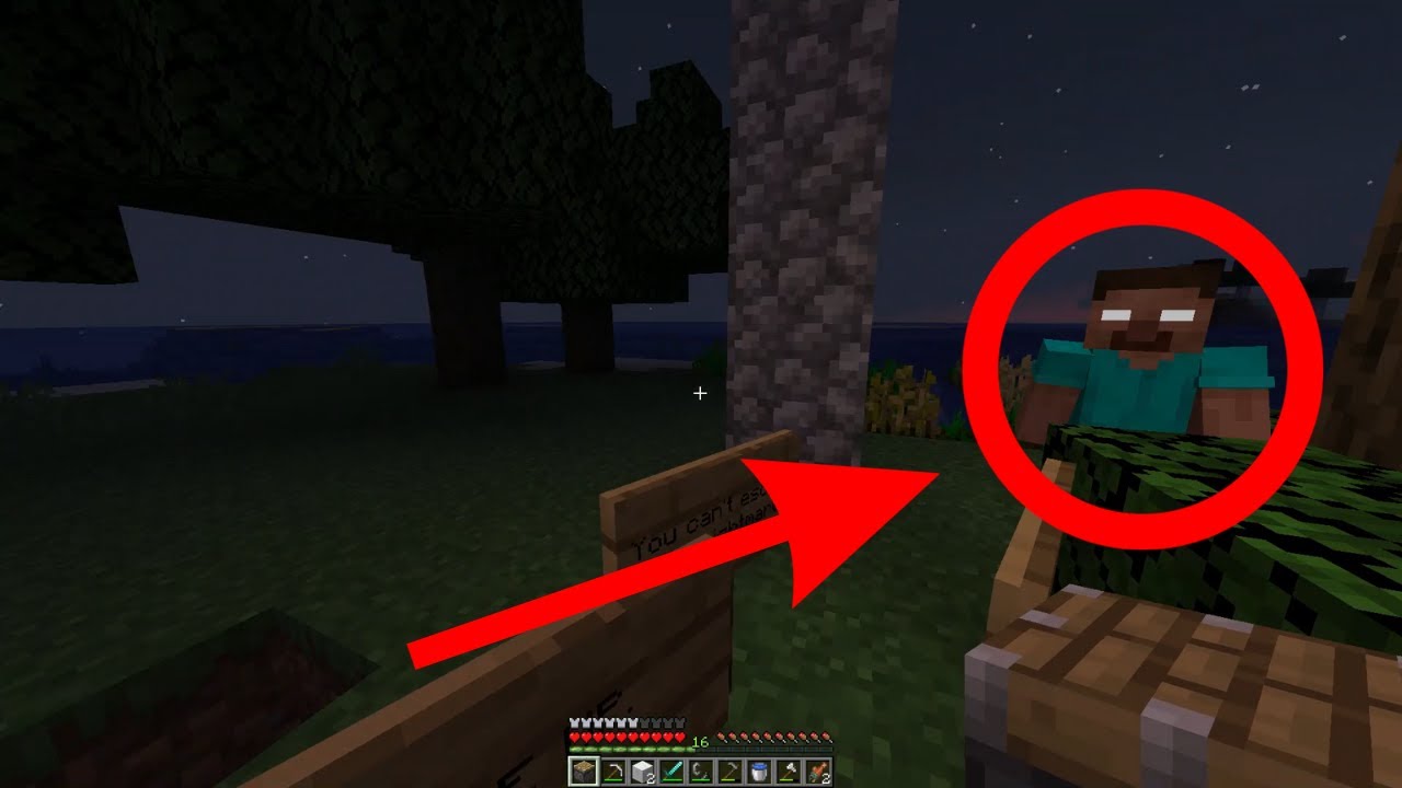 Herobrine is back - YouTube