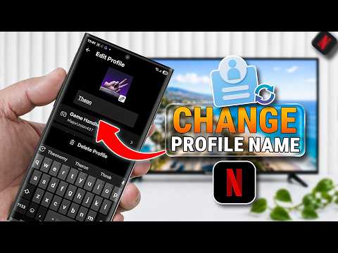 How to Change Profile Name and Icon on Netflix Android