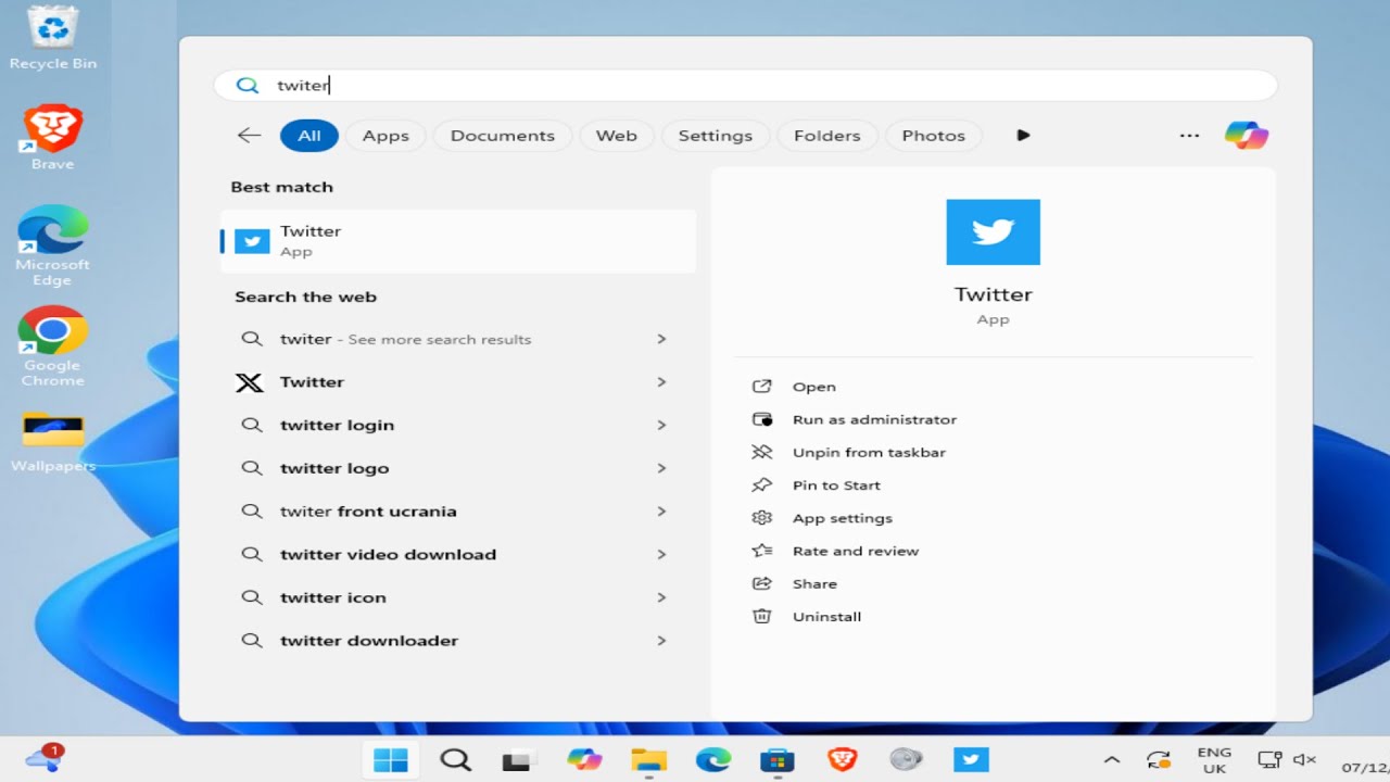 How To Download & Install Twitter App in Windows - YouTube