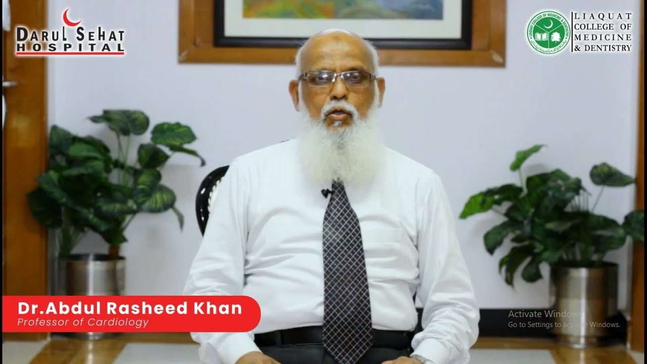 Ramadan Health Tips by Dr. Abdul Rasheed Khan | Professor of Cardiology ...