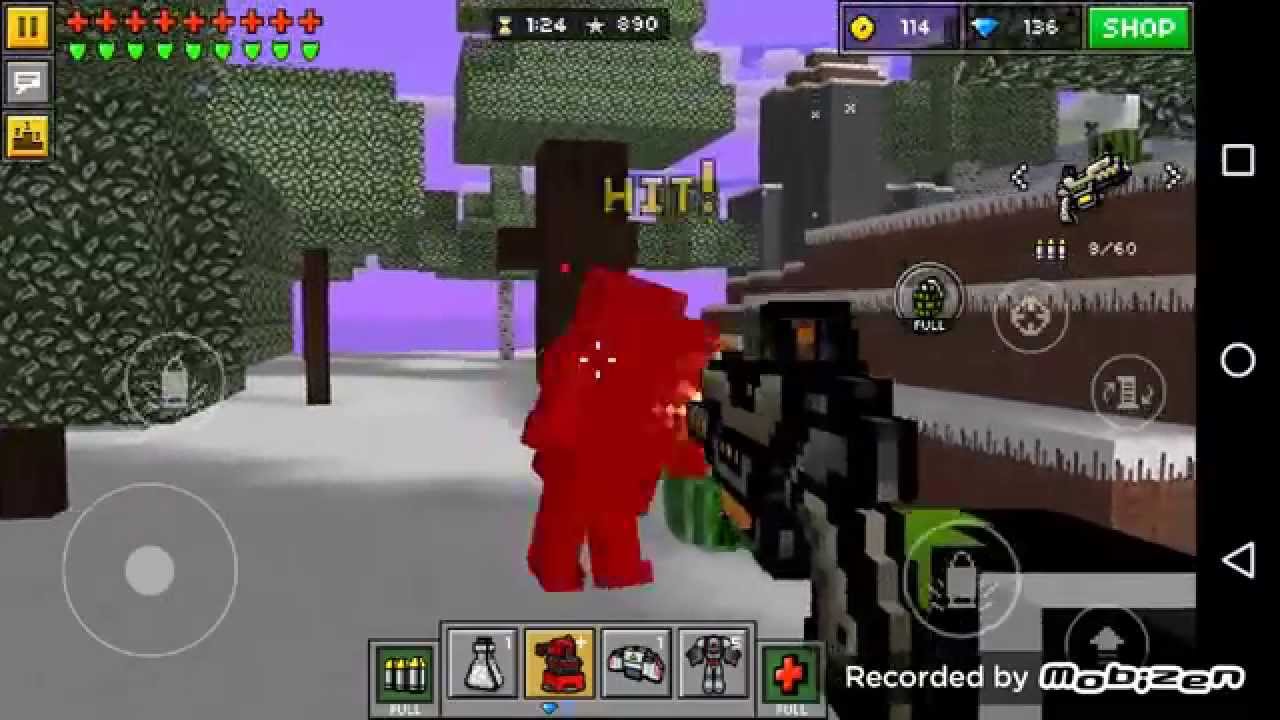 Photon Pistol UP1 Gameplay! (Pixel Gun 3D) + Important Announcement ...