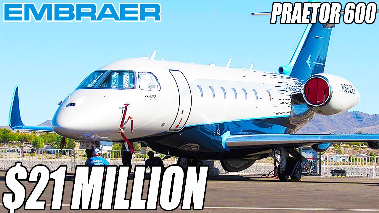 Inside The $21 Million Embraer Praetor 600 - YouTube