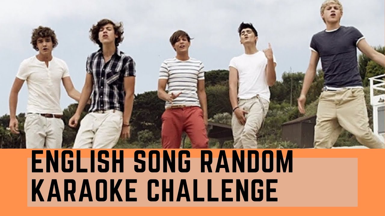 KARAOKE CHALLENGE (ENGLISH SONG) pt.1 - YouTube