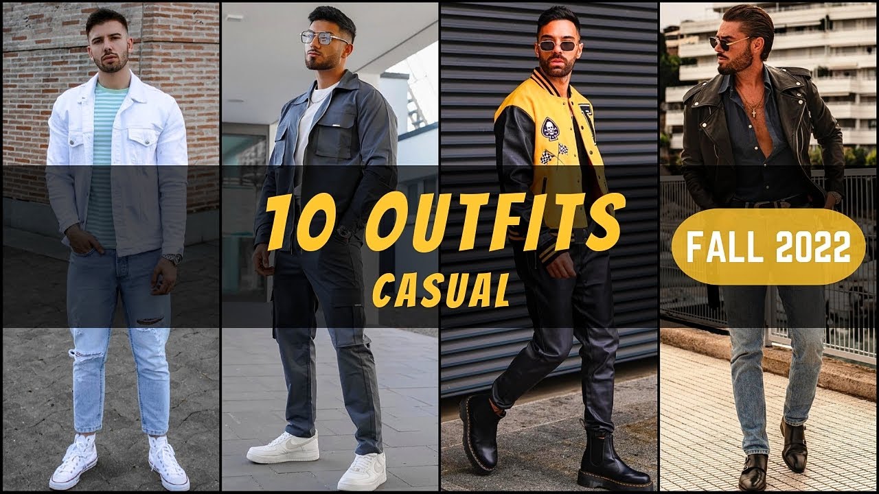 10 Latest Fall Casual Outfit Ideas For Men 2022 | Men's Fashion | Fall ...