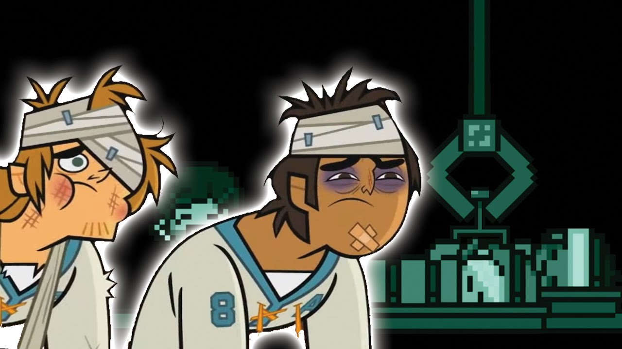 Total Drama Wayne and Raj's elimination but Danganronpa - YouTube